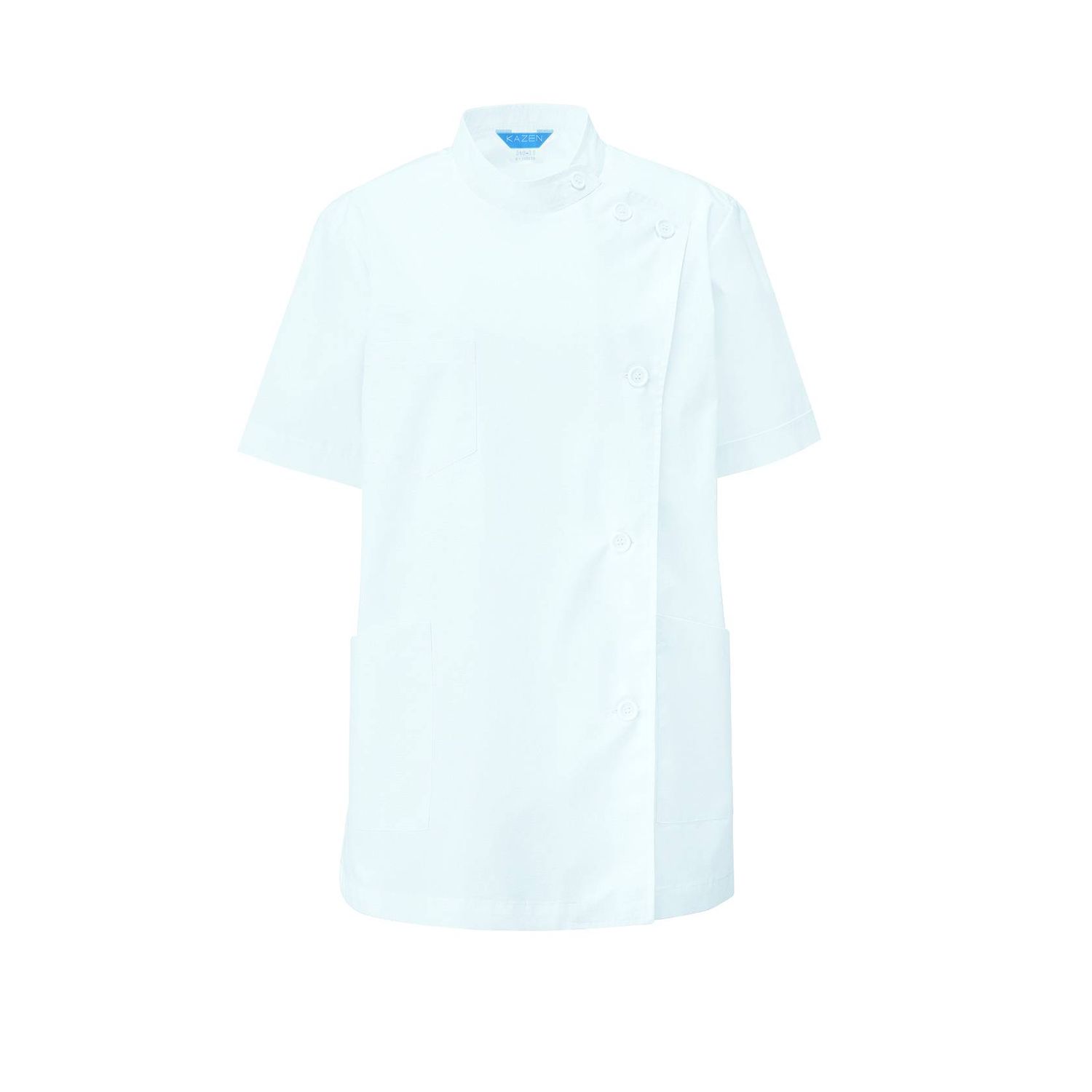レディス医務衣 半袖 5L KAZEN WLD 360-30(ホワイト)｜マツヨシ【松吉医科器械】医療・介護用品の総合サイト