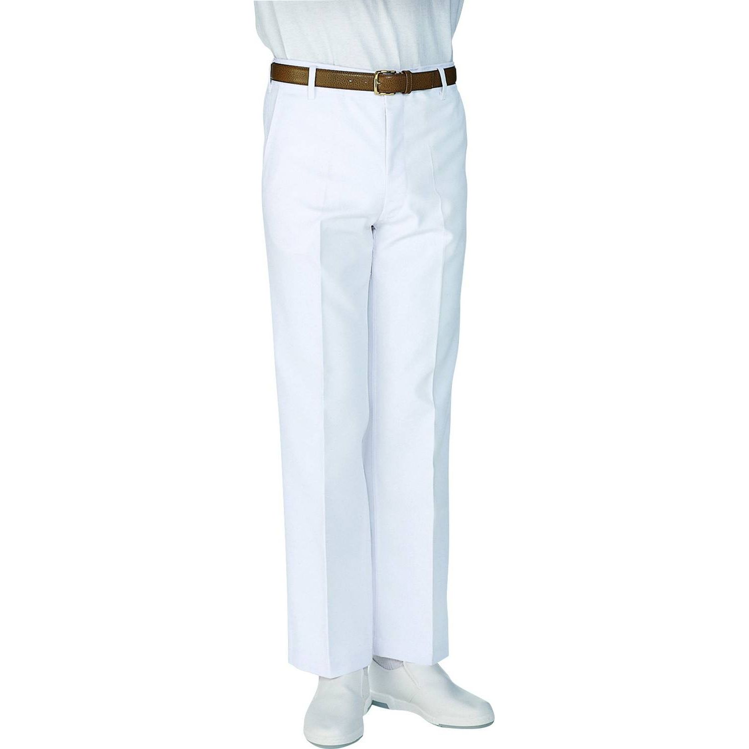 メンズスラックス ホワイト／W82 KAZEN WLD 430-90(L76CM)｜マツヨシ【松吉医科器械】医療・介護用品の総合サイト