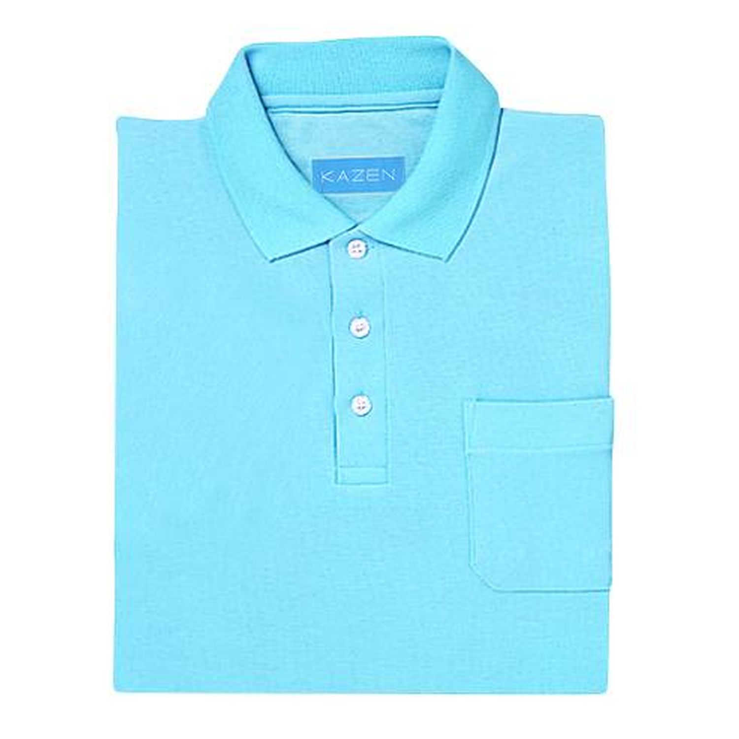 ポロシャツ半袖 M KAZEN WLD 237-21(サックス)｜マツヨシ【松吉医科器械】医療・介護用品の総合サイト