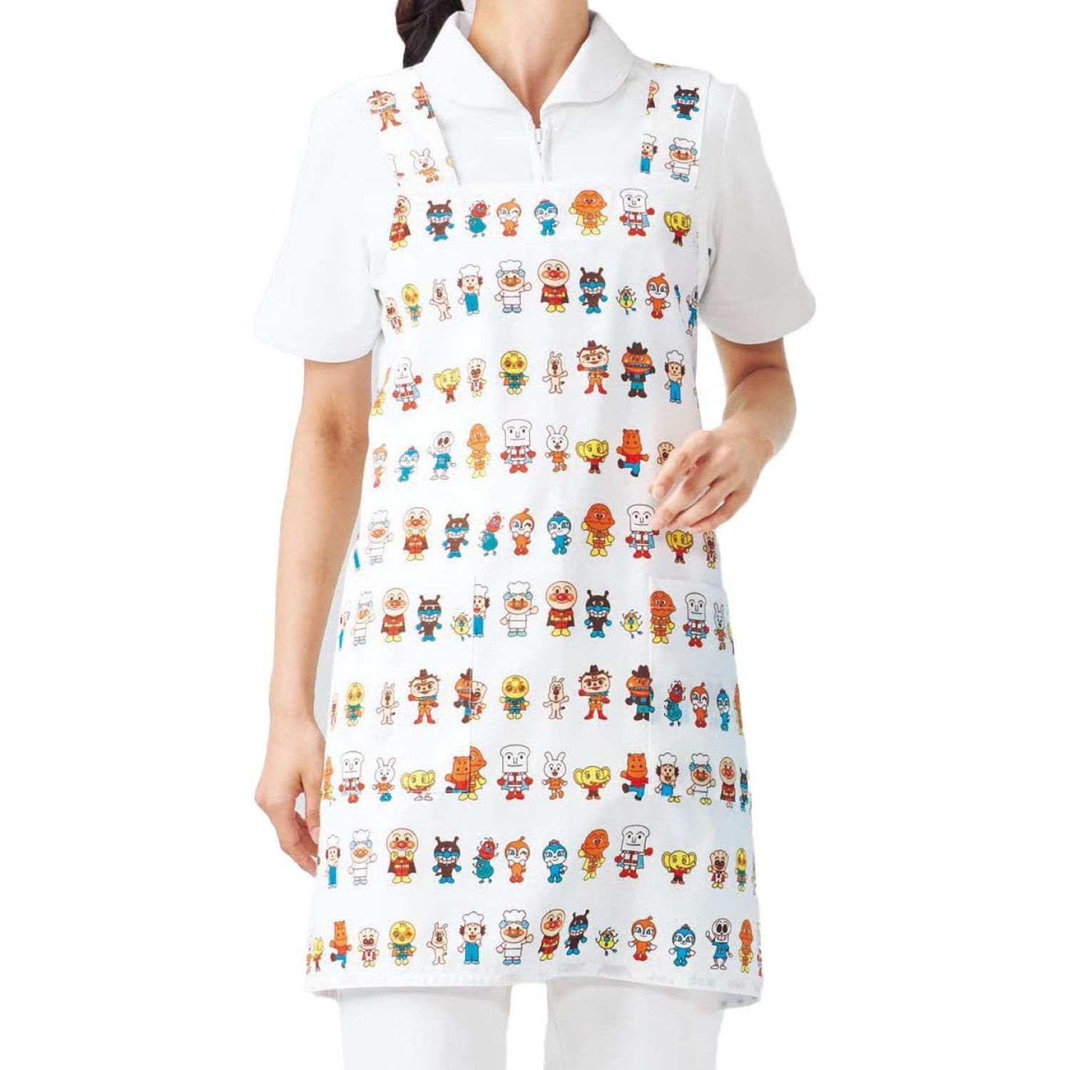 男女兼用エプロン(アンパンマン柄) M KAZEN WLD ANP915-70(ソウガラ)｜マツヨシ【松吉医科器械】医療・介護用品の総合サイト