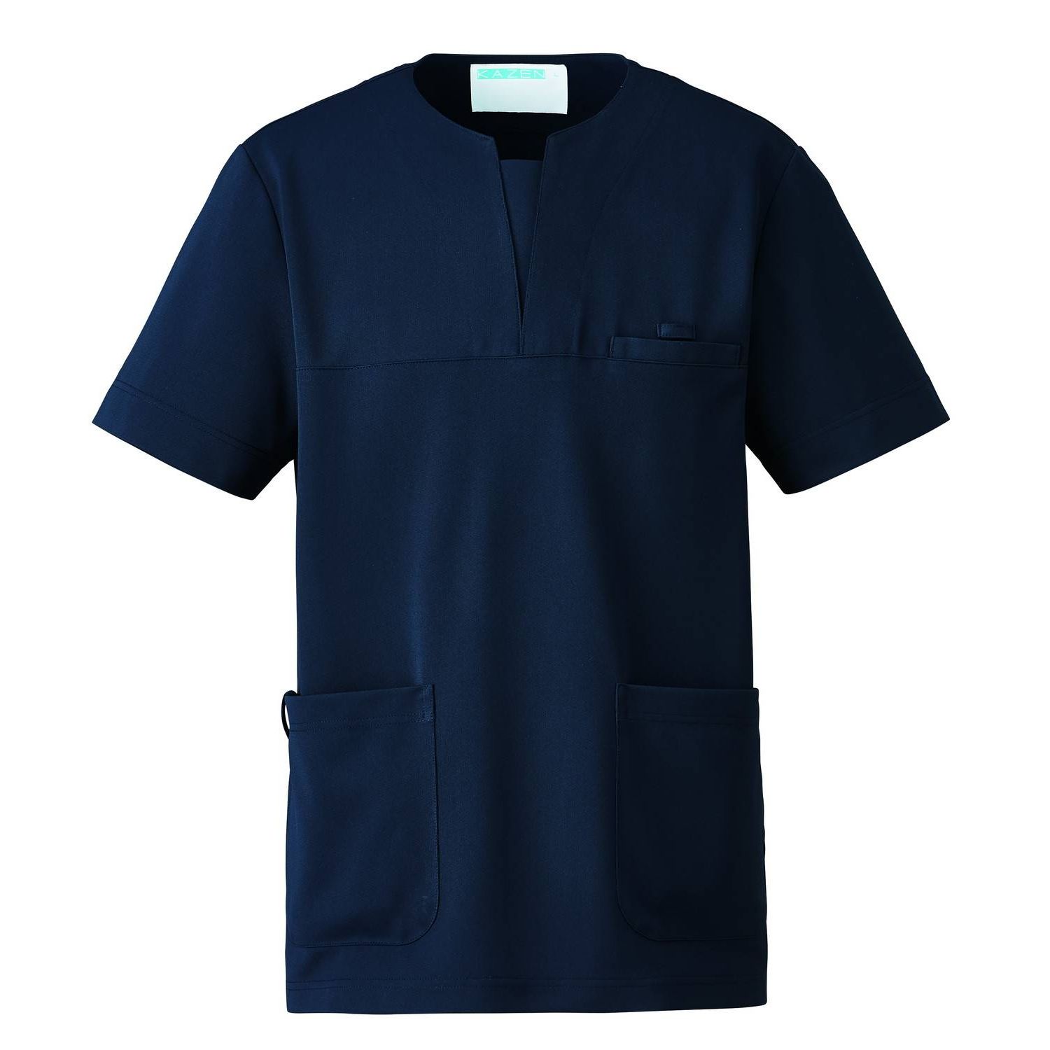 スクラブ(男女兼用) SS KAZEN WLD 989-48(ネイビー)｜マツヨシ【松吉医科器械】医療・介護用品の総合サイト