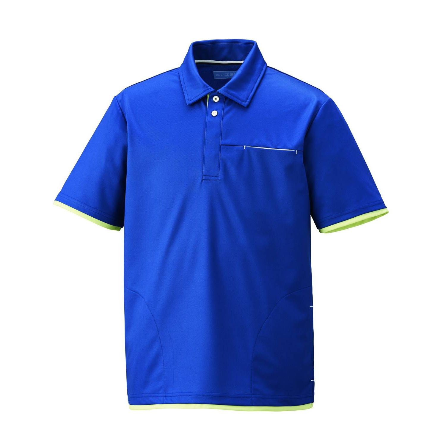 ニットシャツ S KAZEN WLD KZN234-21(ディープブルー｜マツヨシ【松吉医科器械】医療・介護用品の総合サイト