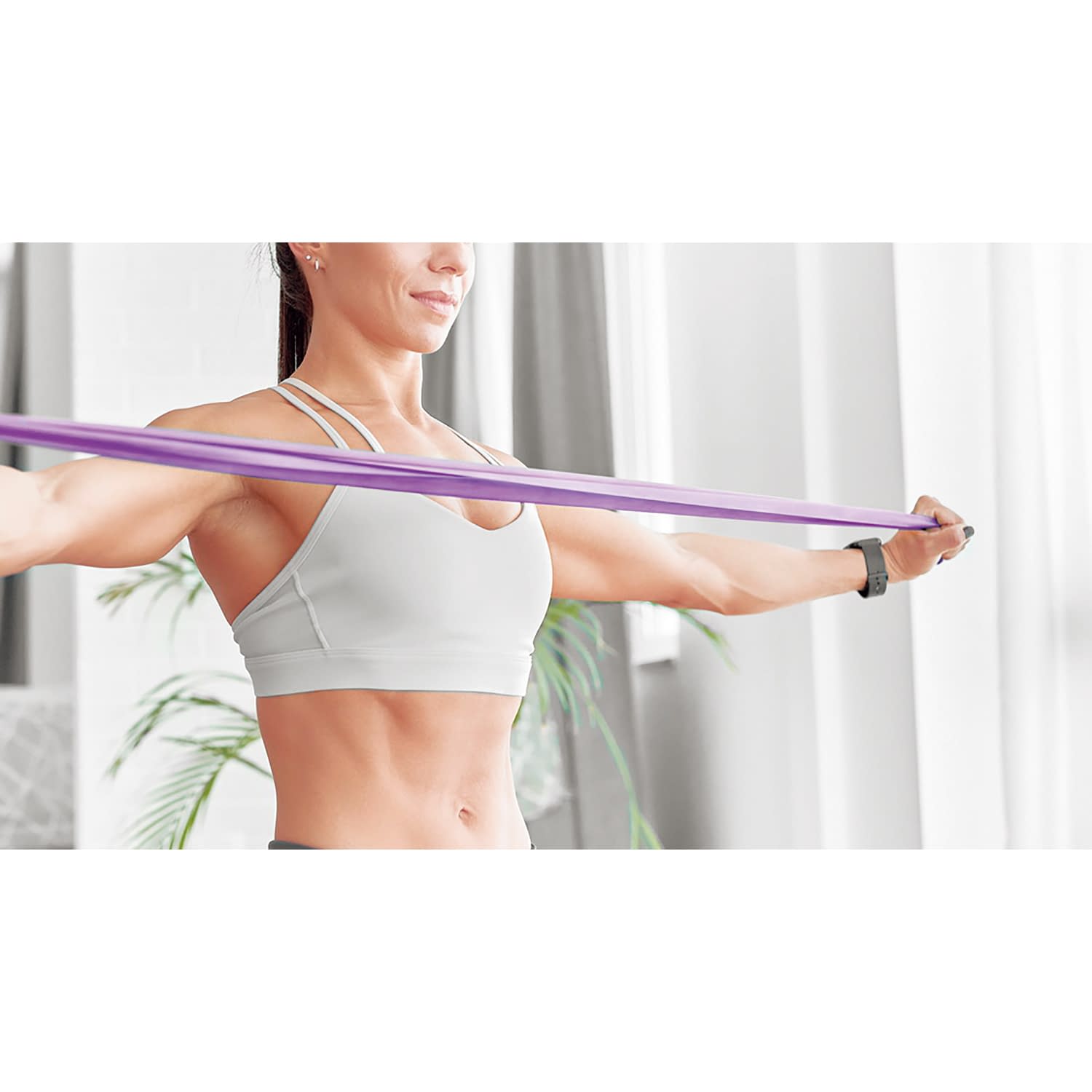 エクササイズバンド(弱) 弱 トレーニングチューブ 25-4943-00 サンシャインランド社 EA-8151(ピンク)｜マツヨシ【松吉医科 ...