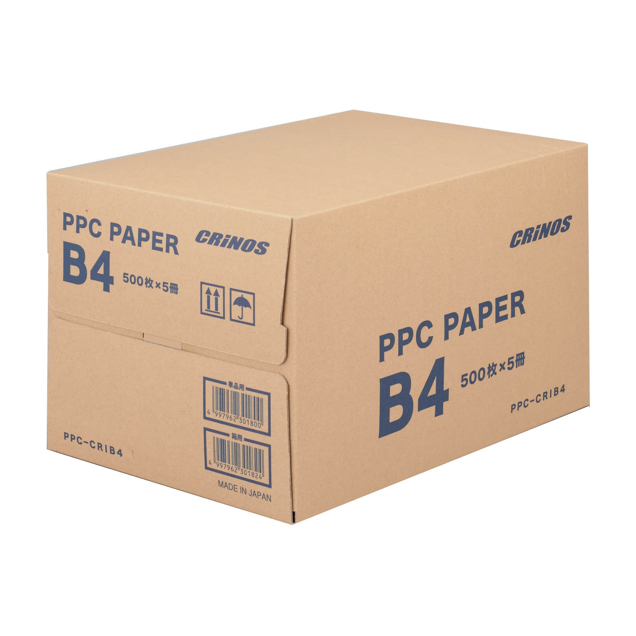 (24-7999-01)PPCペーパー（B4）PPC-CRI(500ﾏｲX5ｻﾂ) PPCﾍﾟｰﾊﾟｰ(東京エコール)【1箱単位】【2019年カタログ商品】 | マイスコカタログ申込