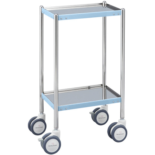マツヨシ カラーライン器械台 カート(回診車) 24-2513-00 MATSUYOSHI MY-CL100P(ピンク)｜マツヨシ【松吉医科 ...